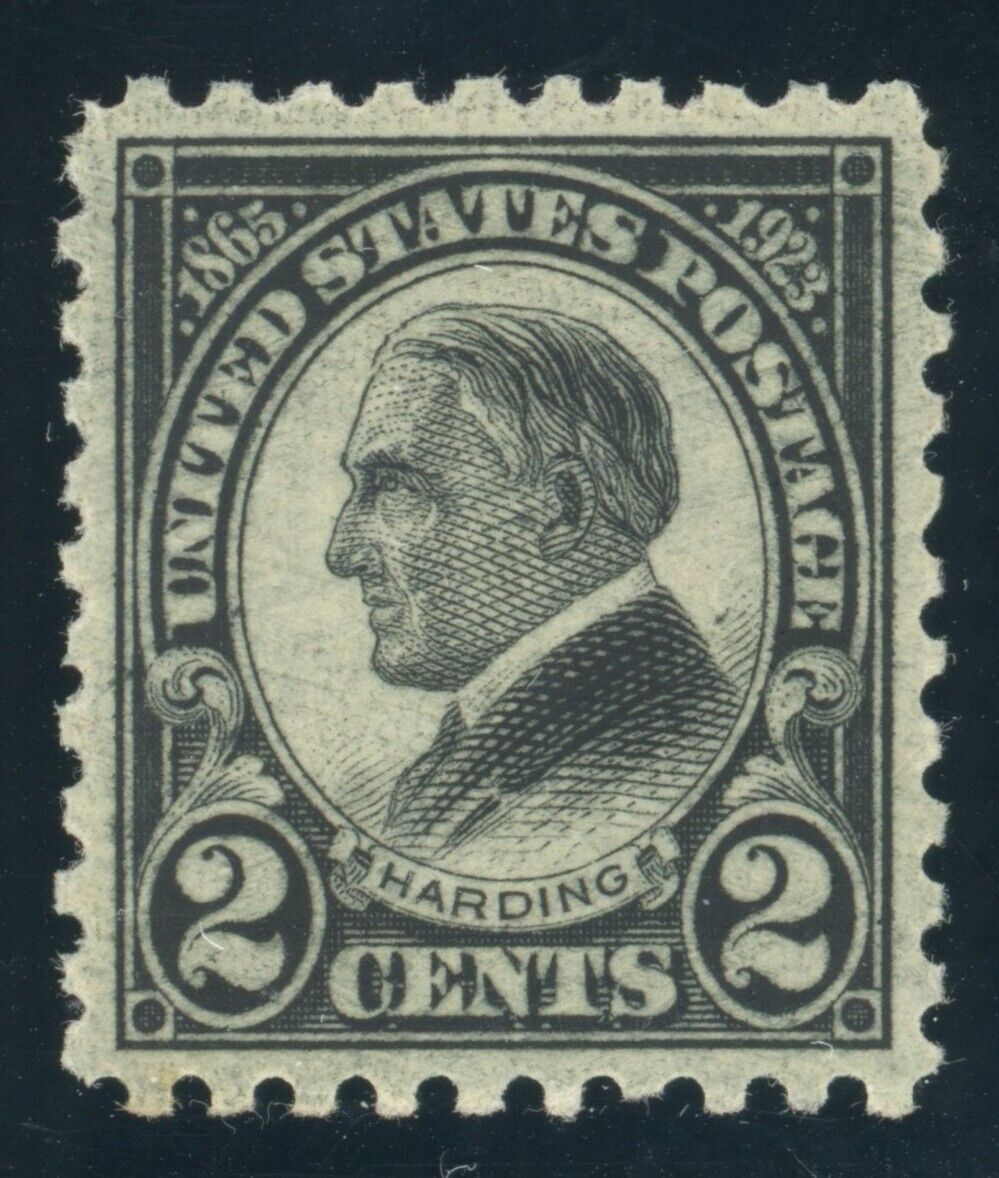 US Stamp #612 Warren G Harding 2c - PSE Cert - XF-SUP 95 - MNH - SMQ ...