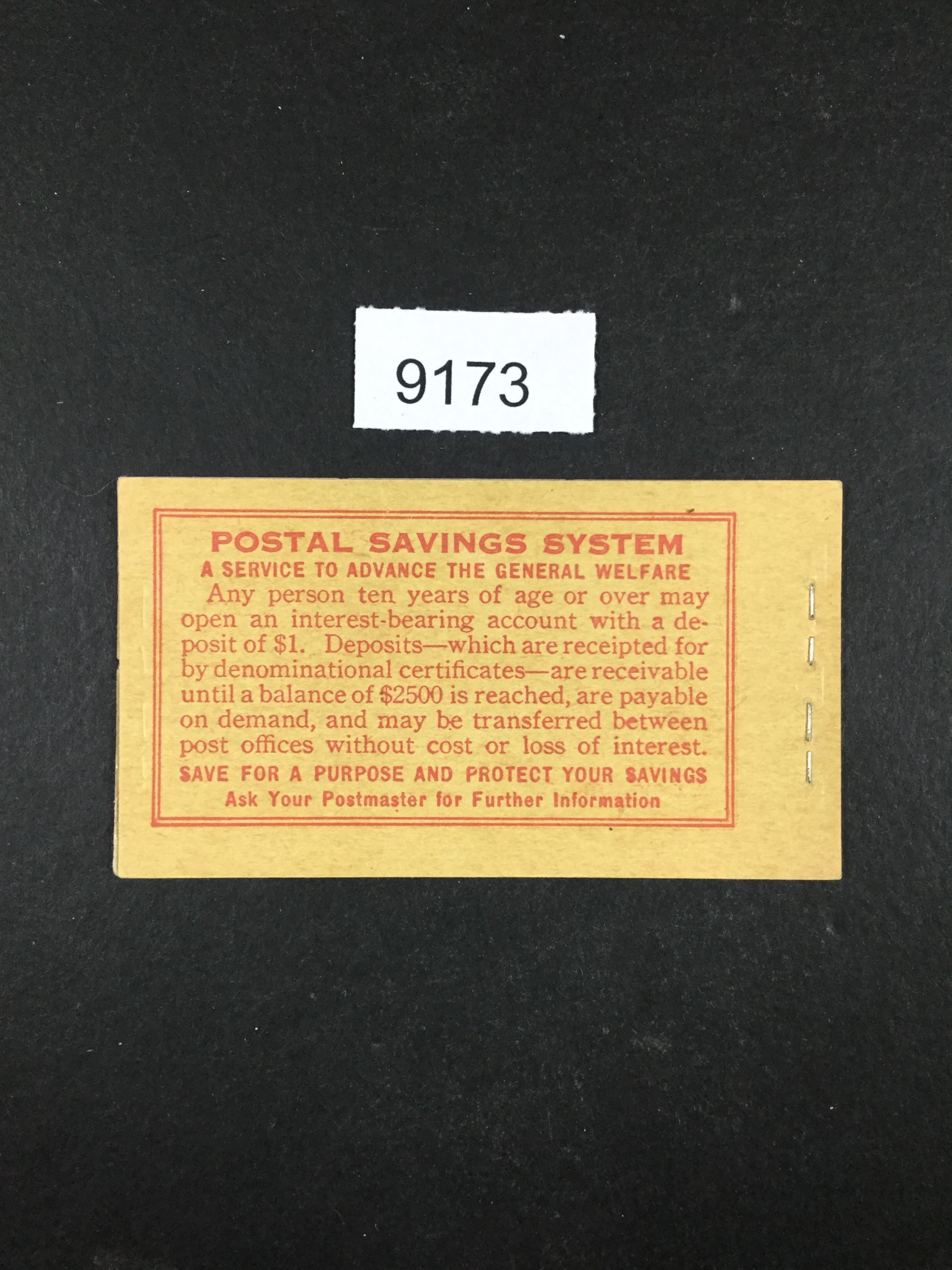 US Stamps # Bk80 Complete Unexploded Booklet $10 LOT #C 9173 | United ...