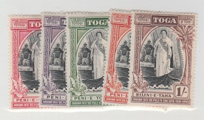 Tonga Scott #82-86 Stamp - Mint Set | Australia & Oceania - Tonga ...