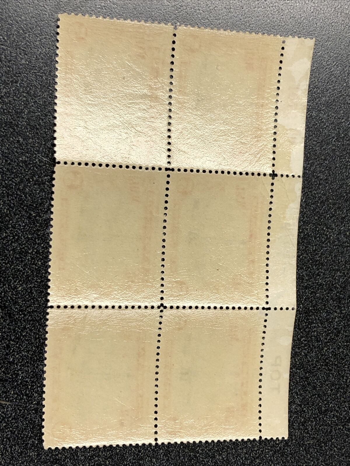 US C11 Beacon 5C Plate Block Of 6 Mint Never Hinged Nice Vignette Shift ...