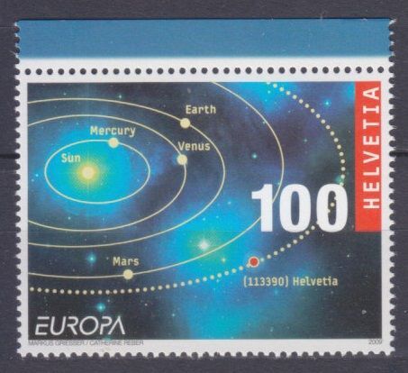 2009 Switzerland 2101 Europa Cept / Planets of the Solar System ...