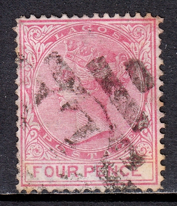 Lagos - Scott #10 - Used - A few heavily toned spots - SCV $12 | Africa ...