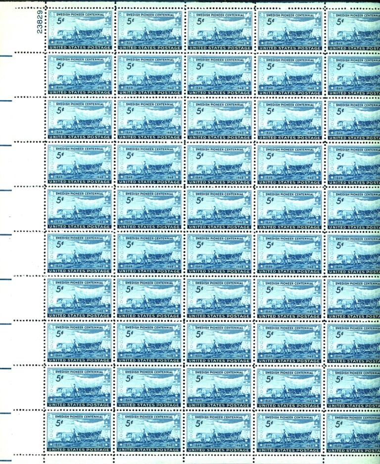 U.S. #958 Mint PL# Sheet of 50 OG NH | United States, General Issue ...