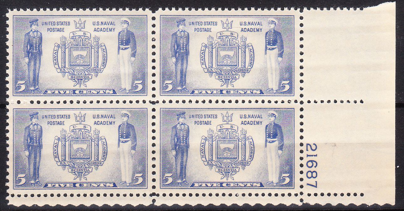 MOstamps - US Scott #794 XF Mint OG NH Plate Block of 4 - Lot # DS-9970 ...