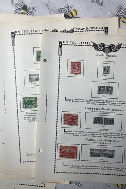 OLD U.S. Stamps Hinged on Pages | United States, Stamp / HipStamp