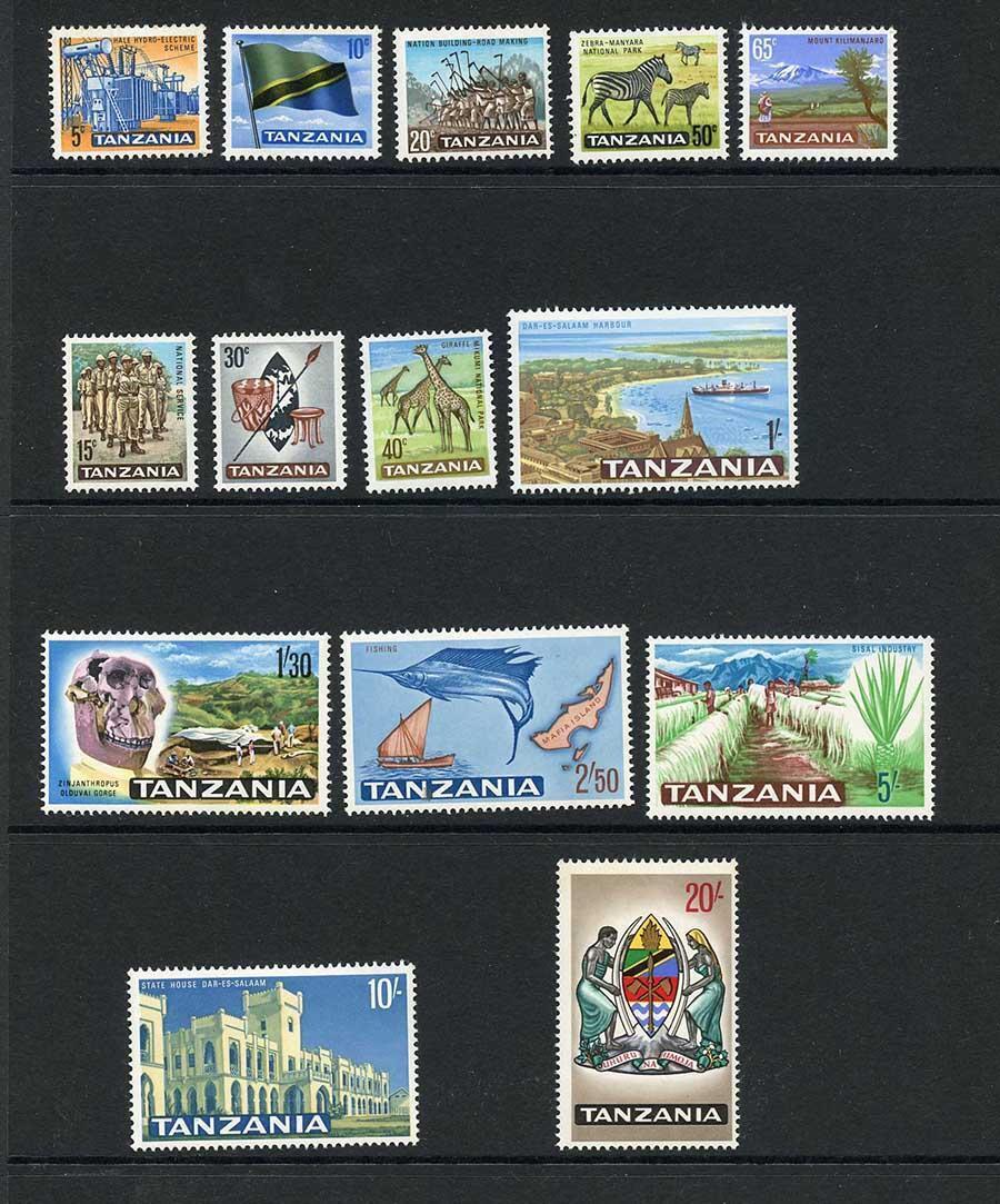Tanzania SG128/41 1965 Set of 14 U/M | Africa - Tanzania, Stamp / HipStamp