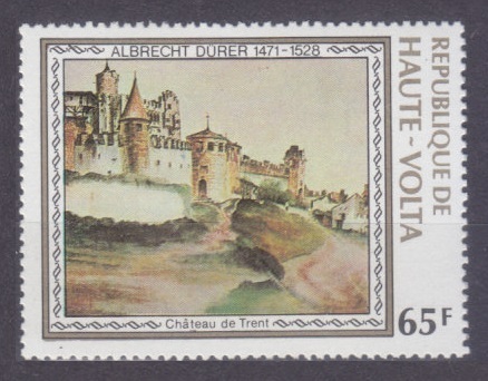 1978 Upper Volta 732 Artist / Albrecht Durer | Africa - Upper Volta ...