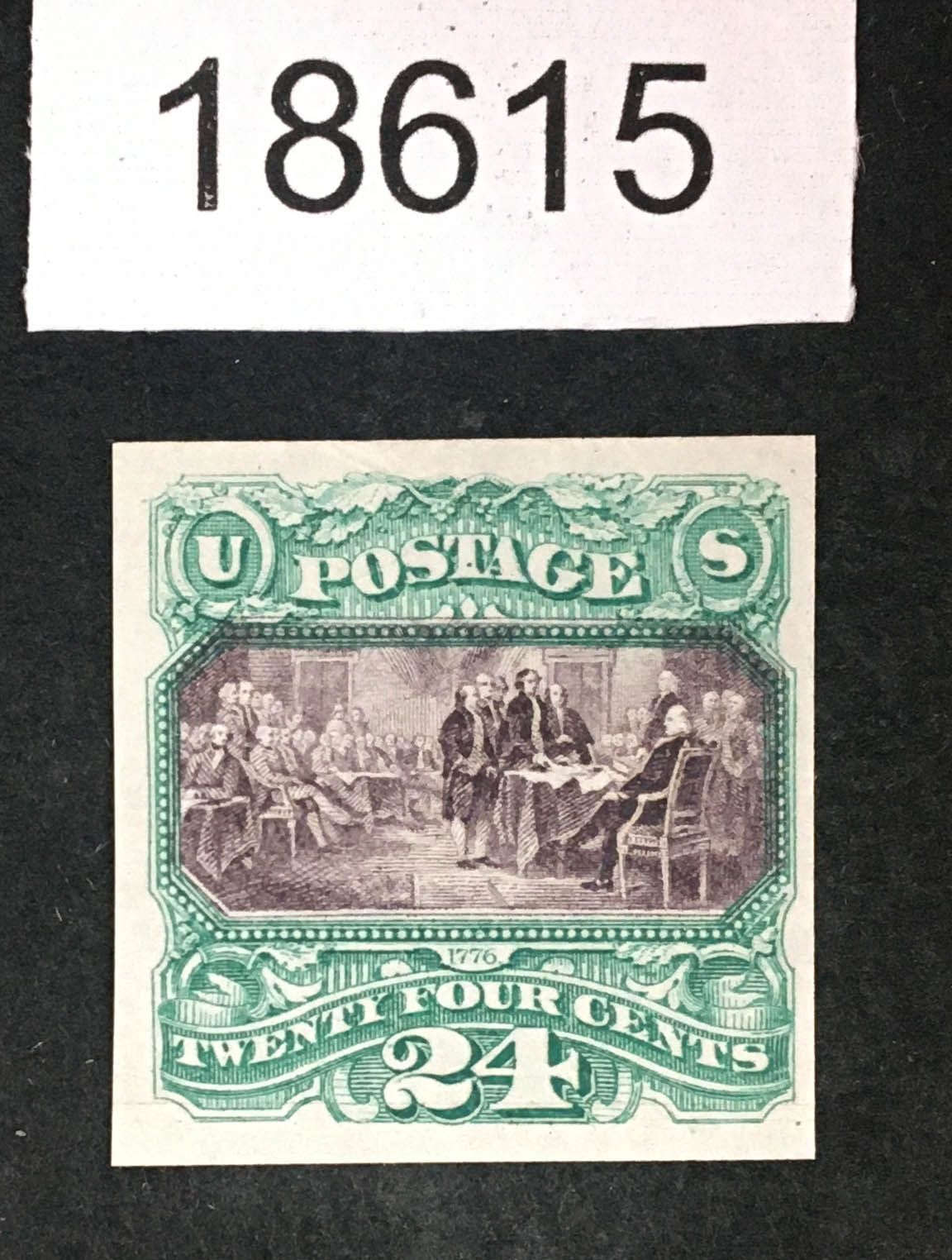 US Stamps # 120p3 Proof on India $140 LOT #18615 | United States, Back ...