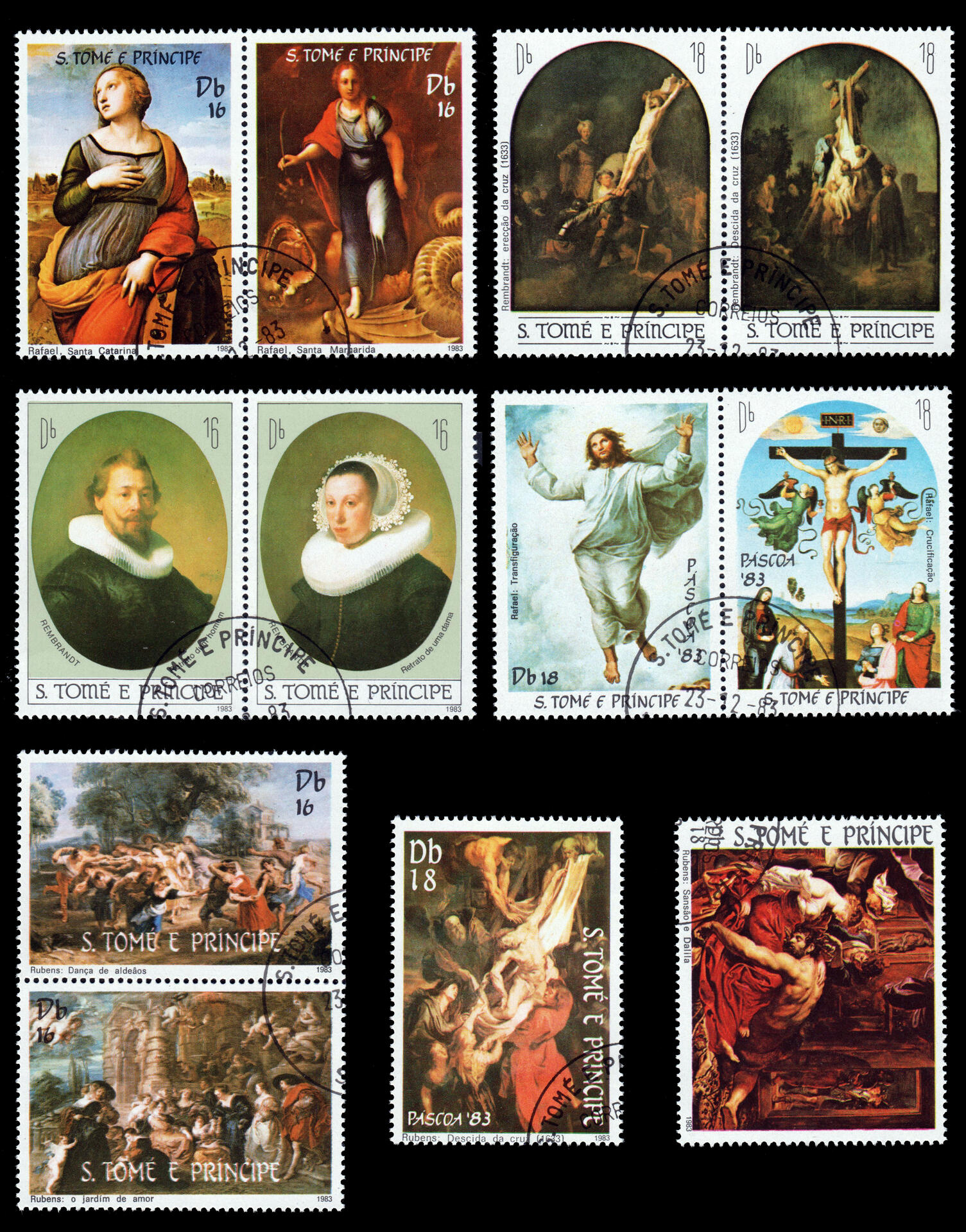 ST. Thomas and Prince Islands Stamp Packet. CTO | Caribbean - St ...