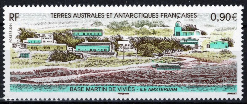 ZAYIX FSAT TAAF 437 MNH Martin de Vivies Base Landmark Exploration ...
