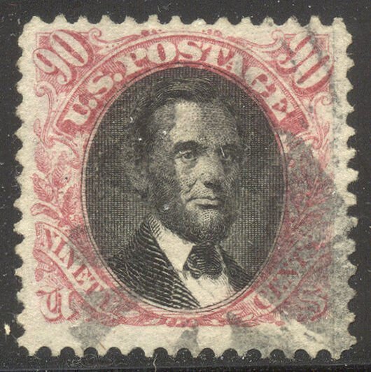 U.S. #122 SCARCE Used BEAUTY - 1869 90c Pictorial | United States ...