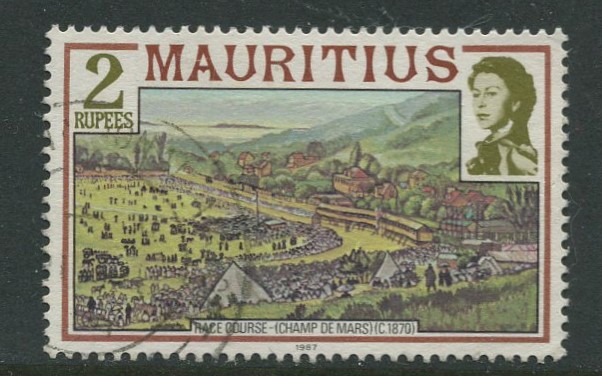 Mauritius- #458 -QEII Pictorial Definitives -1978 -Used -Single 2r ...