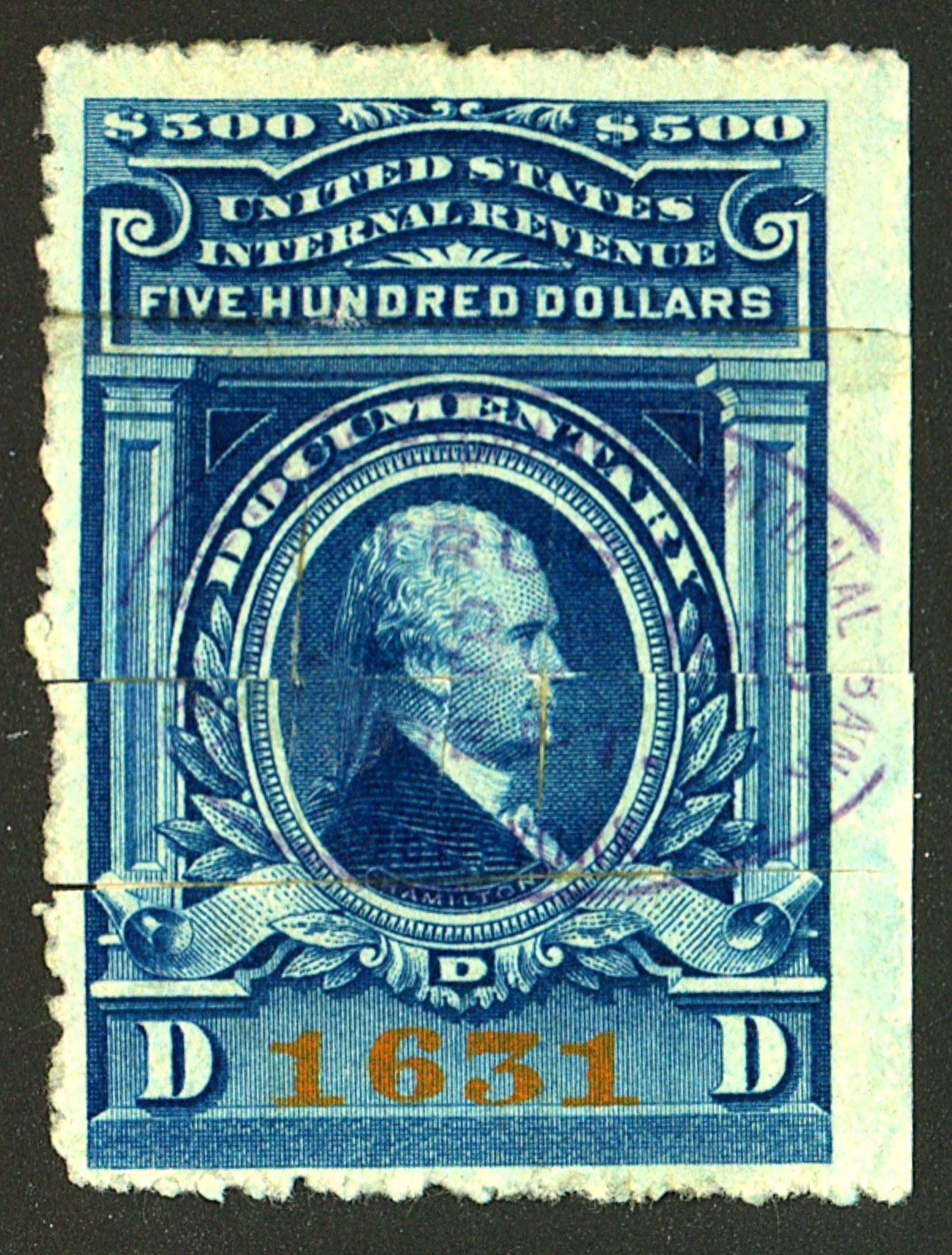 U.S. #R249 USED | United States, Revenues Stamp / HipStamp