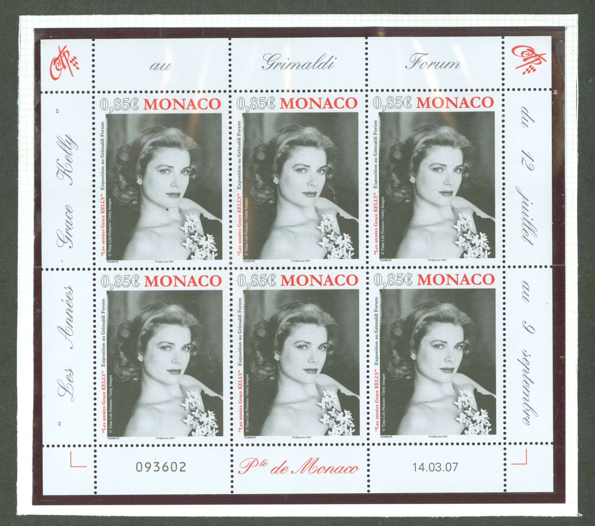 Monaco #2463 Souvenir Sheet | Europe - Monaco, General Issue Stamp ...