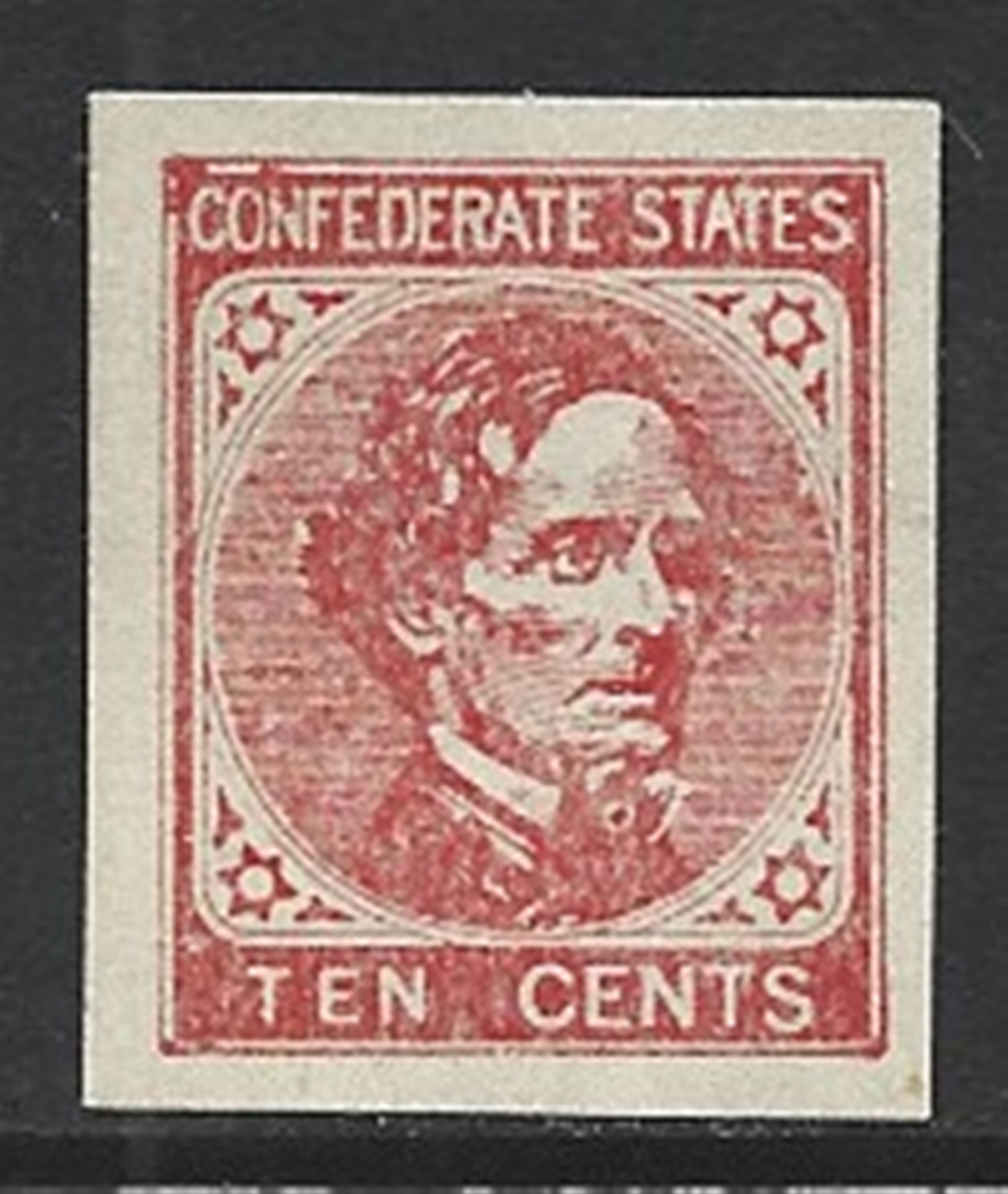 Collection LOT 12648 Confederate States Type A4 Private UNG Reprint ...