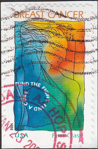 # B1 Used Breast Cancer Research | United States, Semi-Postal Stamp ...
