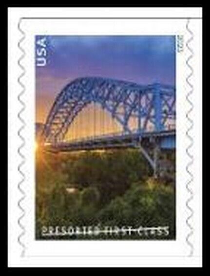 US 5808-5811 Bridges presorted first-class 25c coil set (4 stamps) MNH ...