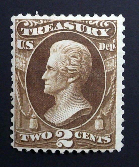 Scott #O73 - F - 2c Brown - Treasury - Part OG - 1873 | United States ...