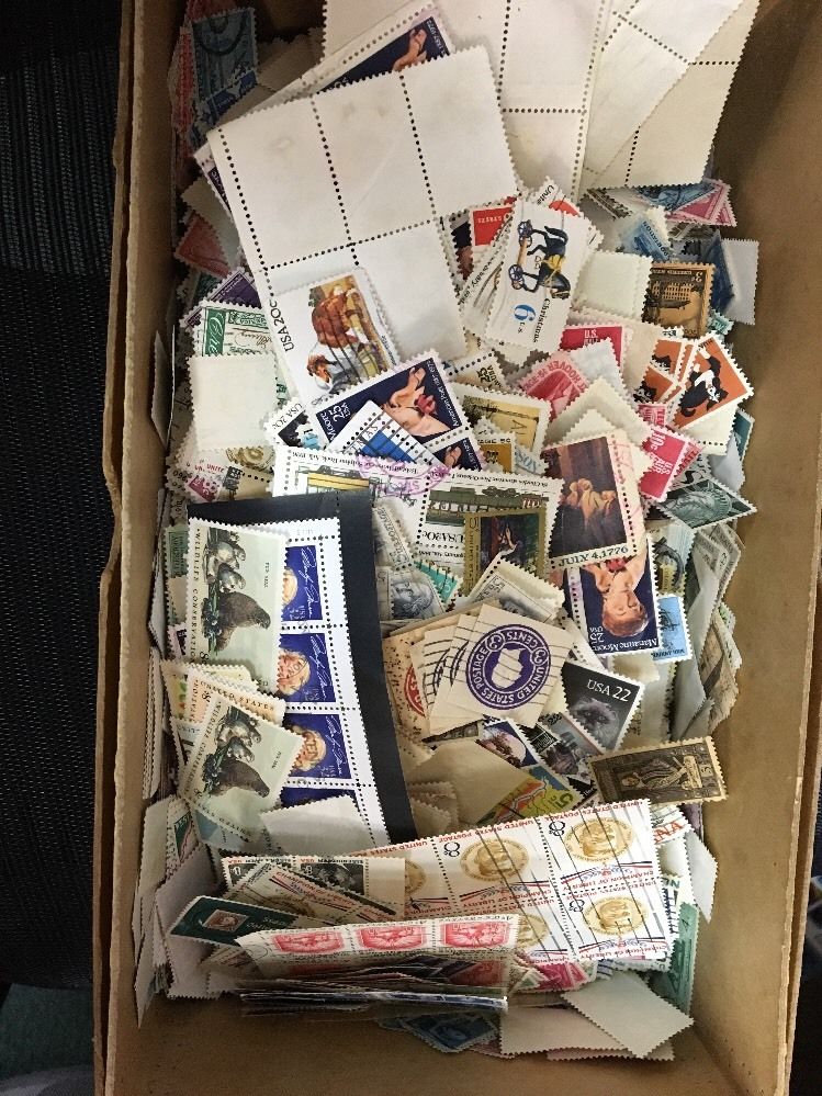 Used Off Paper. U.S. Mixture. Over 5000 Stamps. A Very Nice Assortment ...