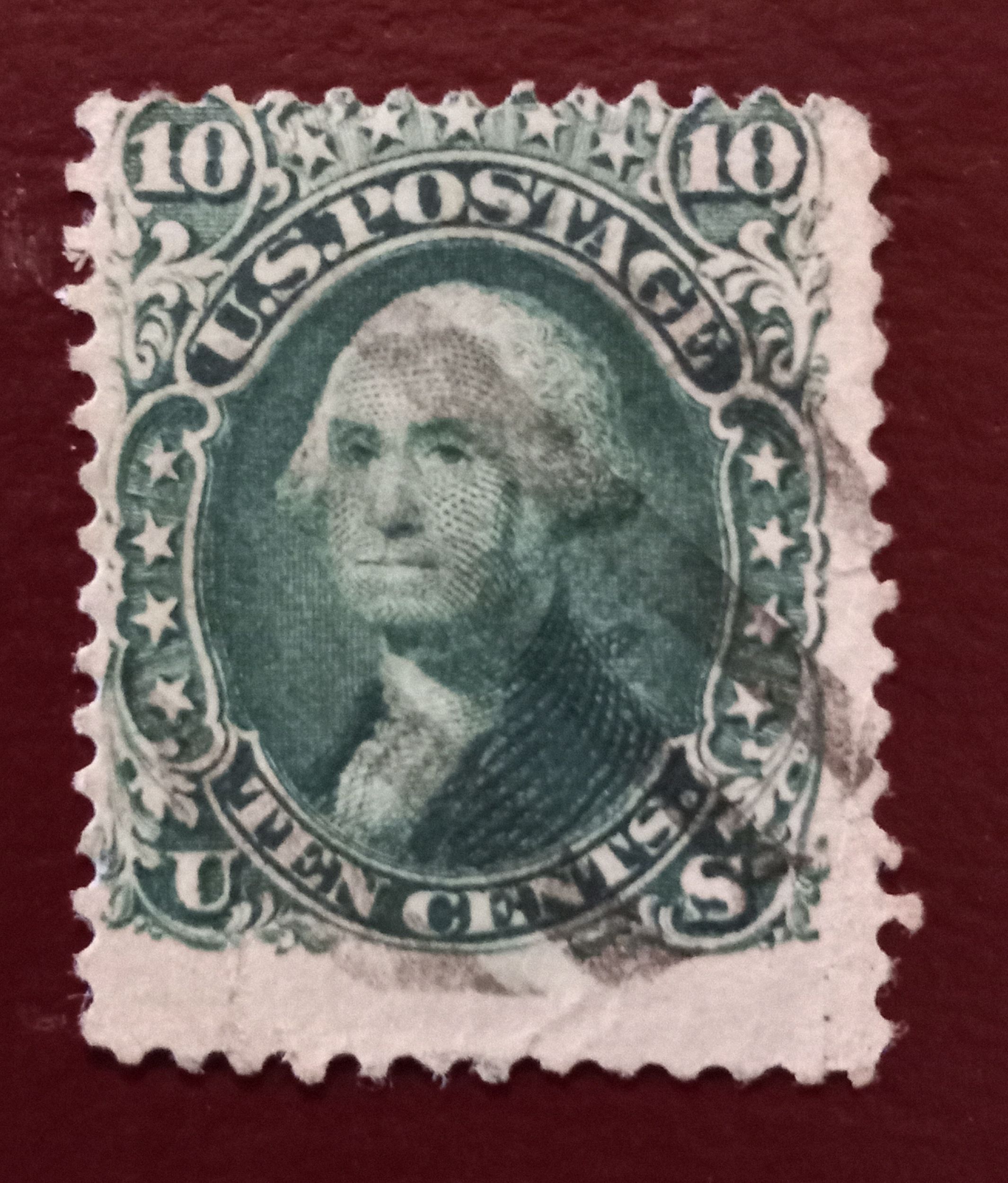 US Scott #68 Used Fine Type I Stamp 1861 | United States, General Issue ...