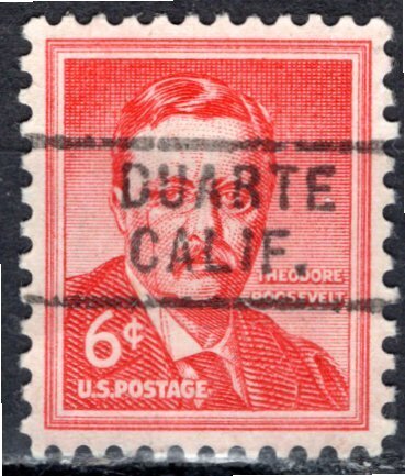USA; 1955: Sc. # 1039: Used Pre-Cancel Single Stamp | United States ...