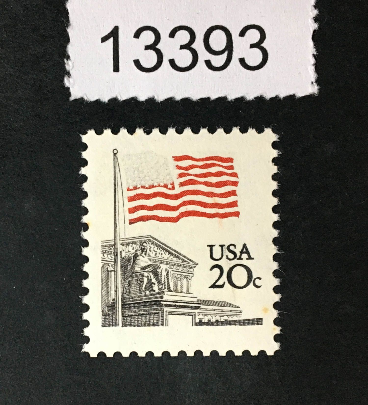US Stamps # 1894c Dark Blue Omitted Mint OG NH $60 LOT #13393 | United ...