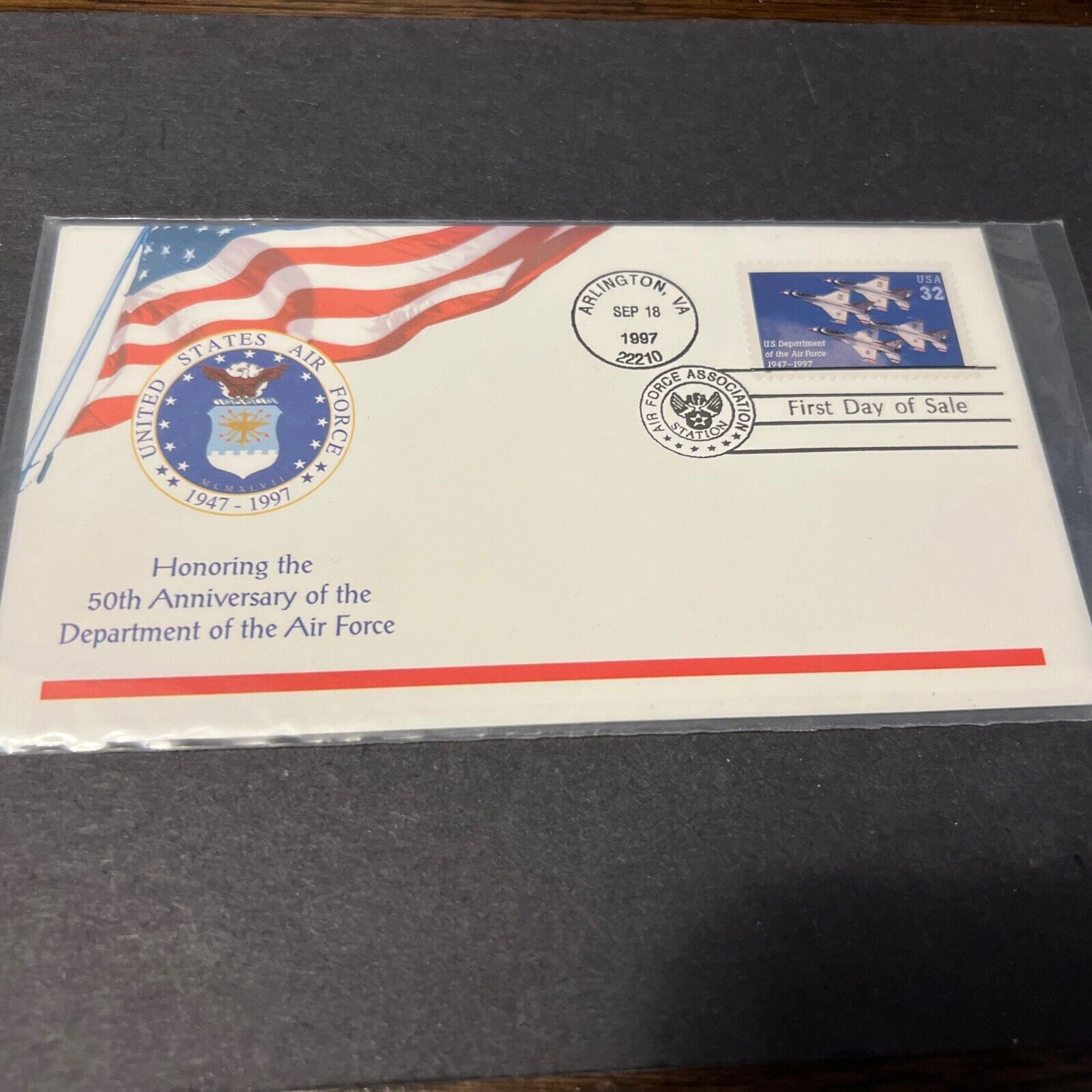Scott#3167-1997 USA First Day of Issue Dept. of the AirForce 50th ...