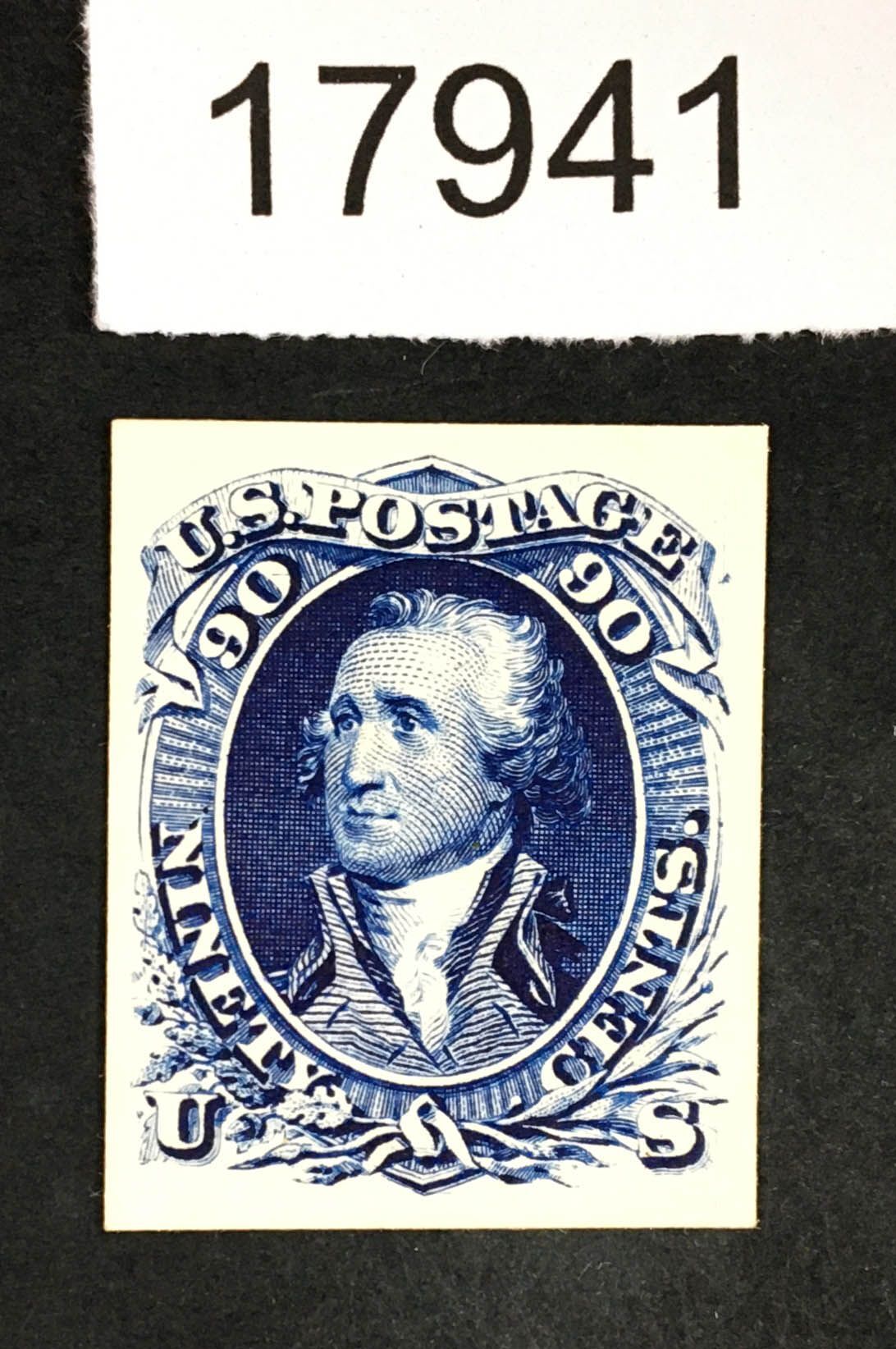 US Stamps # 72p4 Proof on Card XF $30 LOT #17941 | United States, Back ...