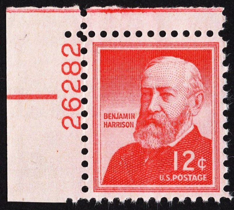 US 1045 MNH F/VF 12 Cent Benjamin Harrison | United States, General ...