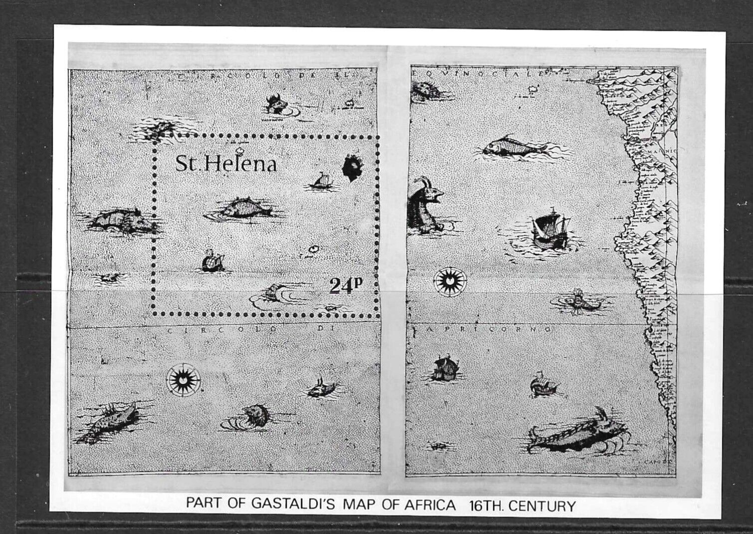 ST.Helena Sgms377 1981 Early Maps MNH | Worldwide - South Atlantic ...