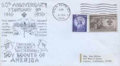 BSA 60TH ANNIVERSARY 1970 - Troop 2, Palo Alto, CA | United States ...