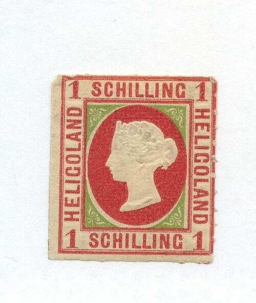 ?#2 * Heligoland 1 schilling, reprint? MH , see scan Cat $190? Stamp ...