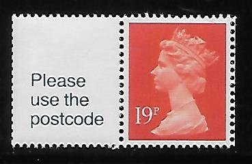 Great Britain MH106 s.g. x914 19p Machin single MNH 2 Bands | Great ...