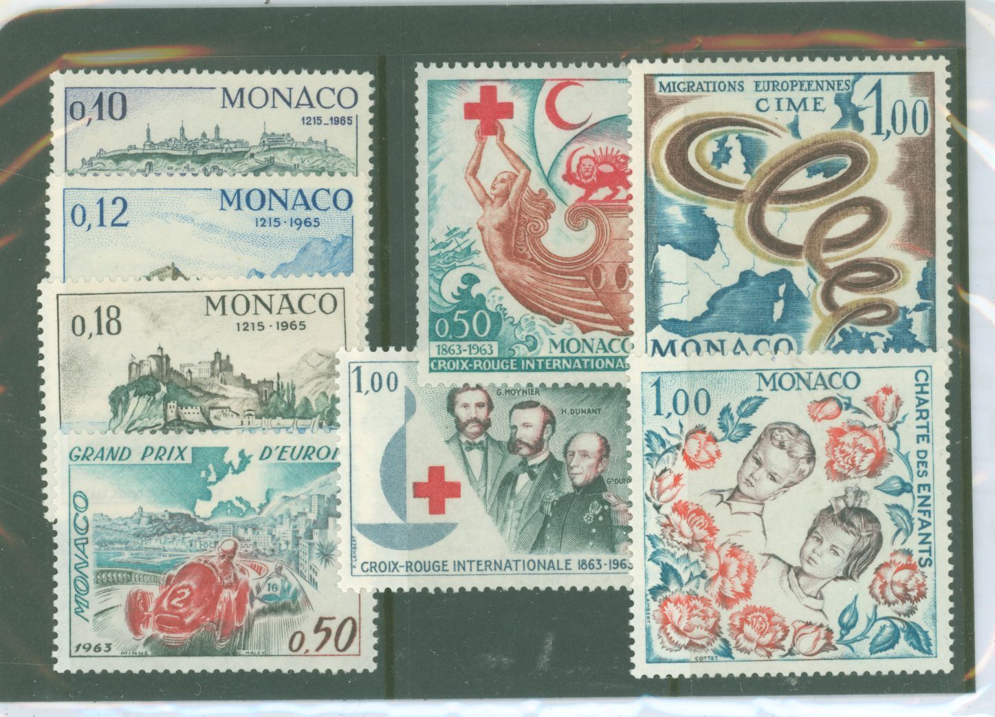 Monaco #535/668 Single (Complete Set) | Europe - Monaco, General Issue ...