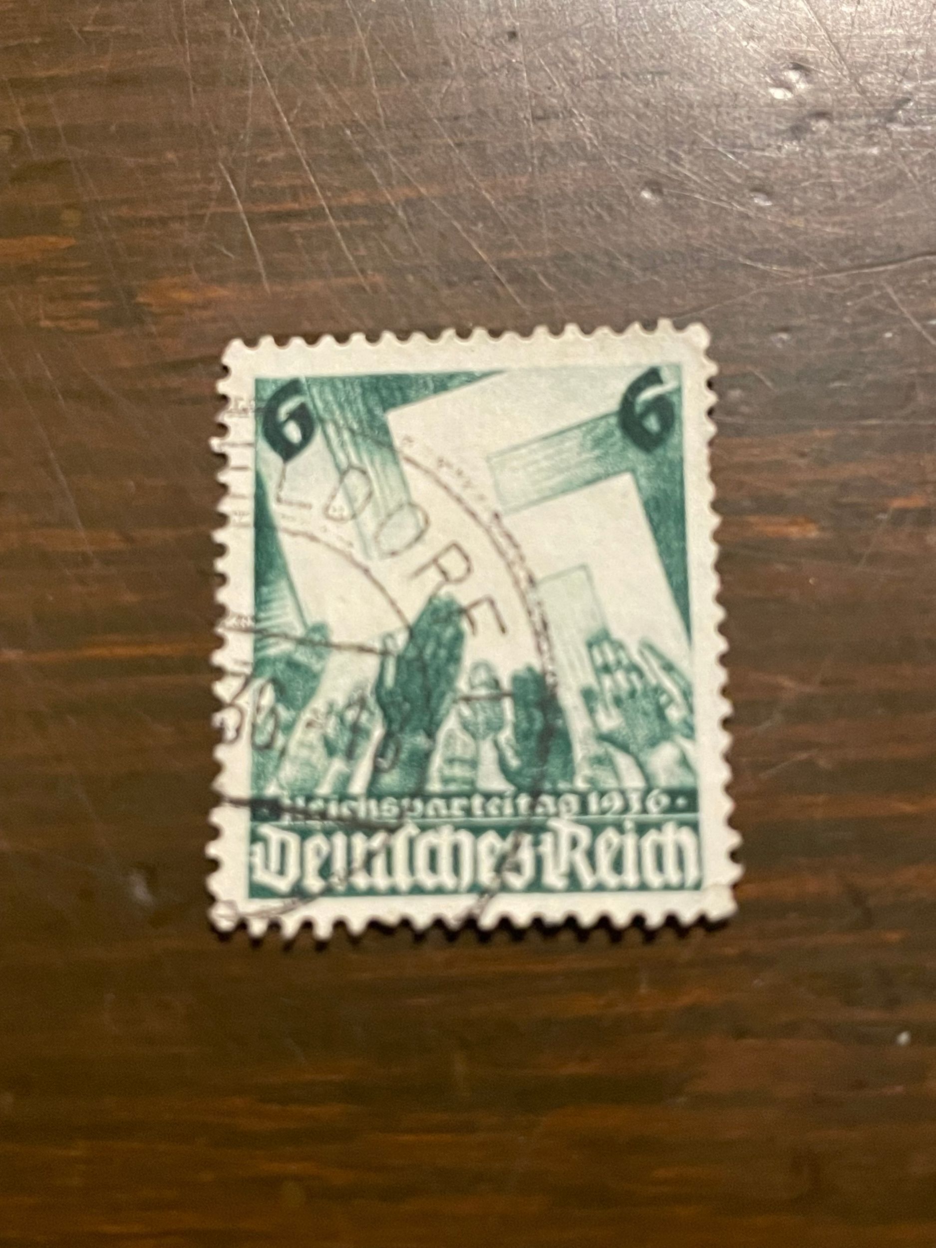 Germany SC 479 Used 6pf Salute to Swastika (1) - VF/XF | Europe ...