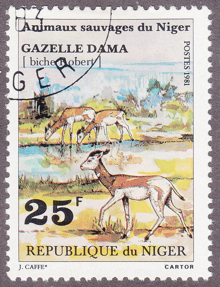 Niger 539 Wild Animals of Niger 1981 | Africa - Niger, General Issue ...