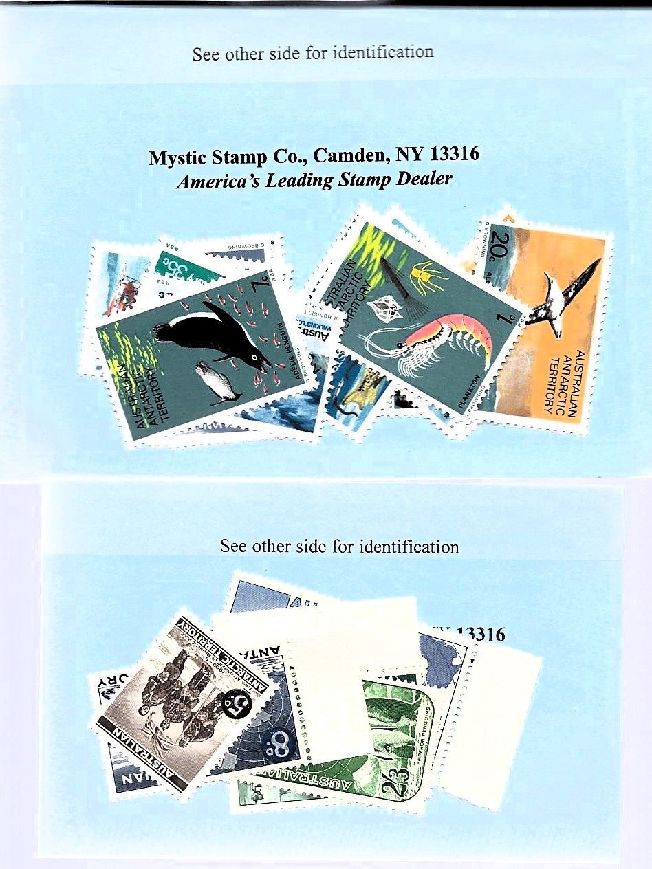 Australia Antarctic Territory 8 packets of OGNH - See Description ...