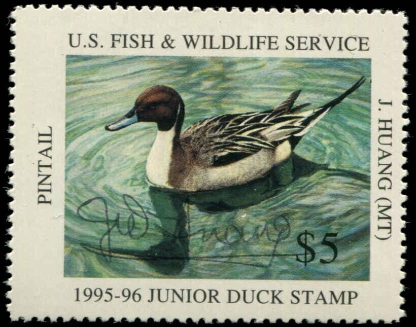 Artist Signed #JDS3 1995 - US Junior Duck Stamp - Mint OG NH | United ...