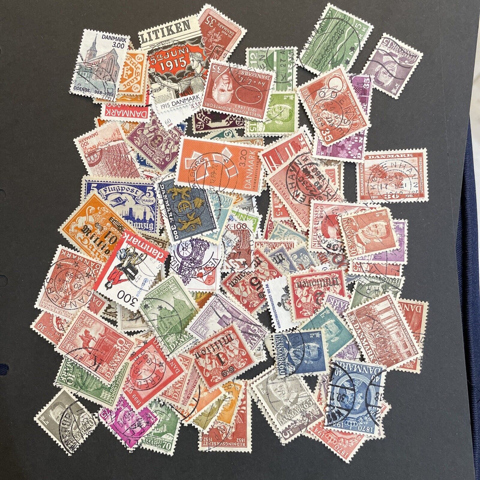 500 mint/used All Different Worldwide Stamps ('D' & 'E' Countries) SCV ...