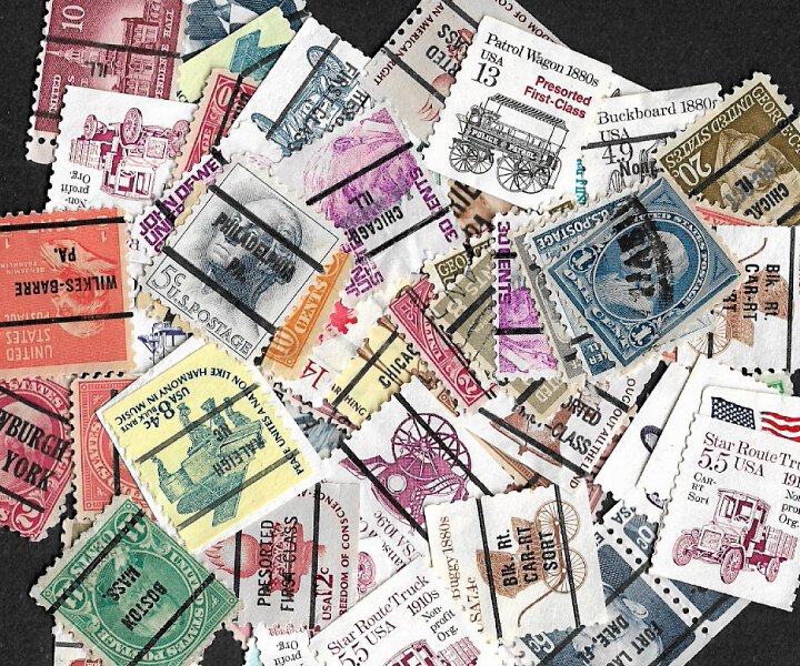 United States Lot of About 50 Used Stamps Mostly Precancels | United ...