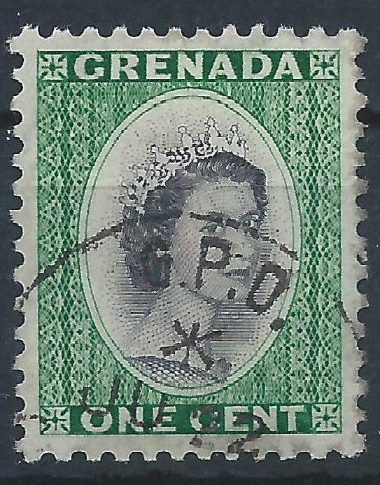 Grenada 1953 - 1c - SG193 used | Caribbean - Grenada, General Issue ...