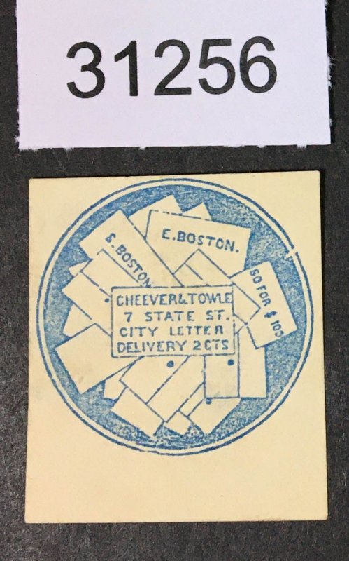 US Stamps # 37l1 Local Unused NO GUM CAT. $600 LOT #31256 | United ...