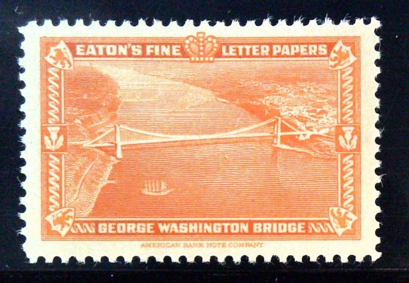 Eaton's Fine Letter Papers - HR - OG | United States, Stamp / HipStamp