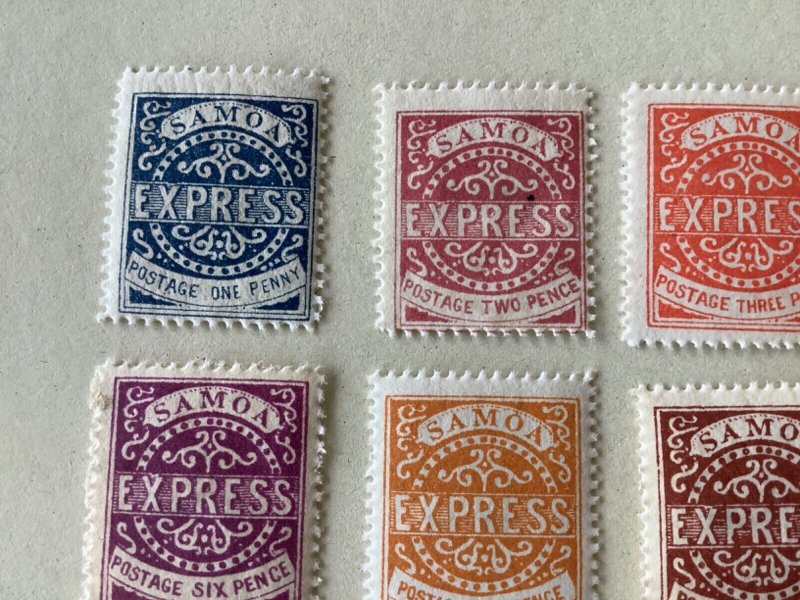 Samoa Express 1877 reprints stamps A3024 | Australia & Oceania - Samoa ...