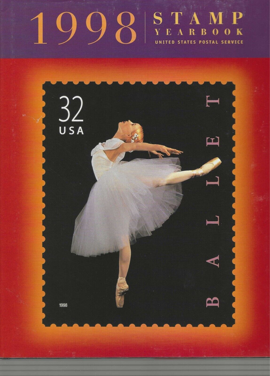 1998 Usps Commemorative Stamp Yearbook -W Stamps Free Ship | United ...