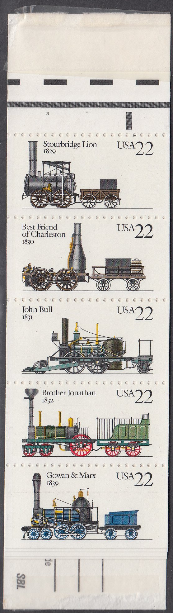 United States BK163 (2366a) MNH (Exploded) CV $10.00 | United States ...