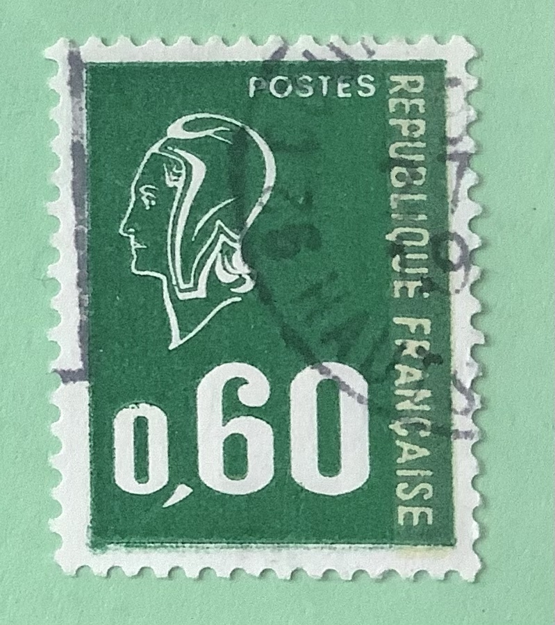 France 1971 Scott 1292A used - 60c, Marianne by Bequet | Europe ...