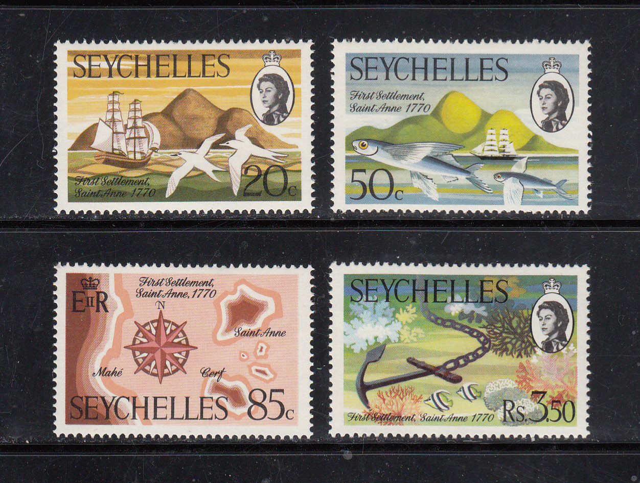Seychelles Scott #272-275 MH | Africa - Seychelles, General Issue Stamp ...