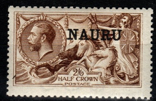 Nauru #13 F-VF Unused CV $80.00 (X7725) | Australia & Oceania - Nauru, General Issue Stamp ...