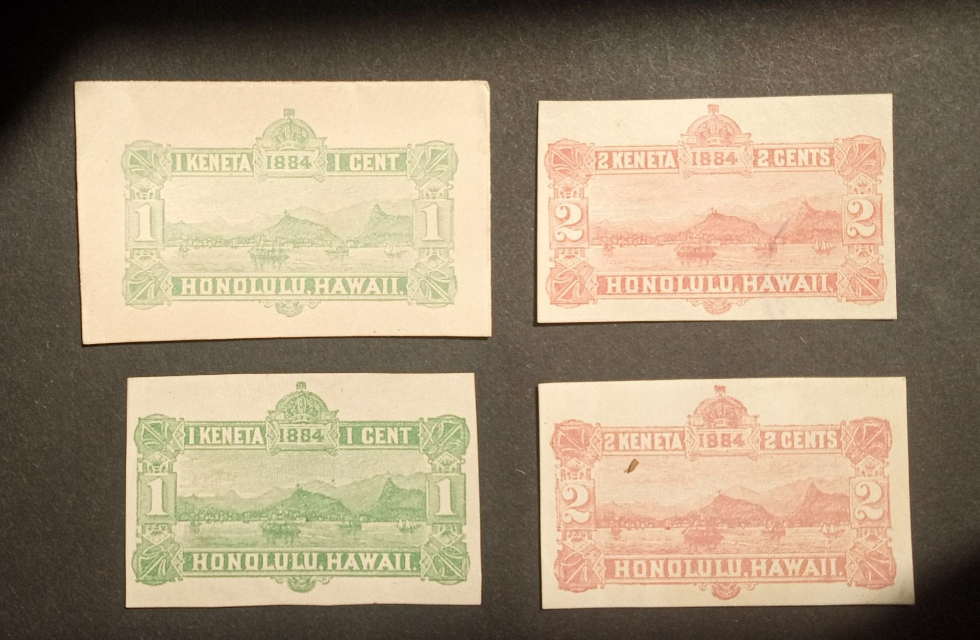 HAWAII Keneta -CUT Squares (10 ITEMS) | United States, Stamp / HipStamp